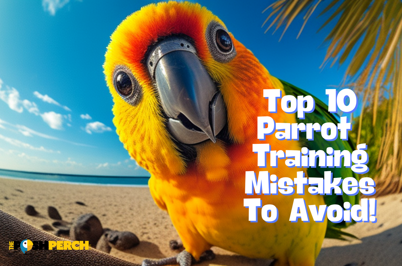 How to Handle a Parrot Exhibiting Aggressive Behavior – The Posh Perch