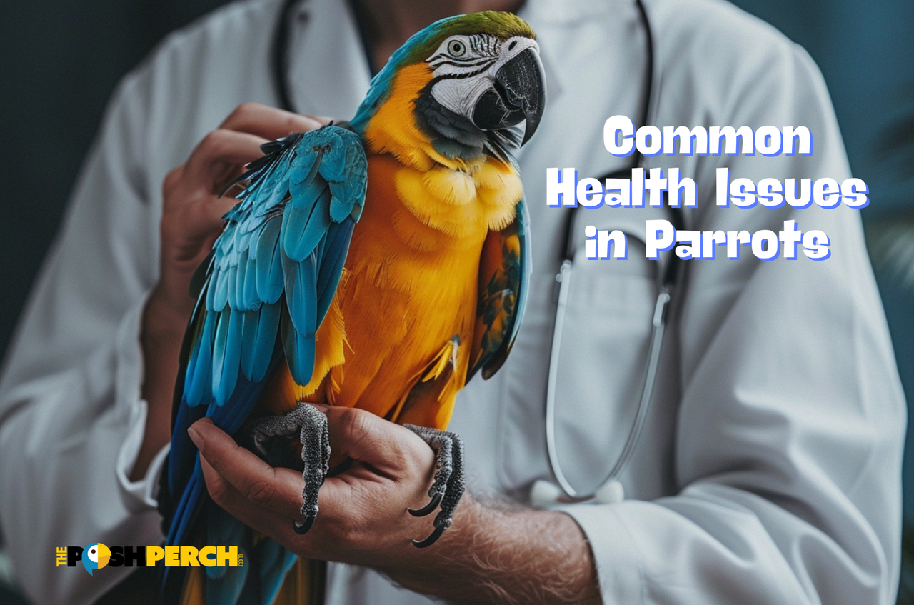 Common Health Issues in Parrots – The Posh Perch