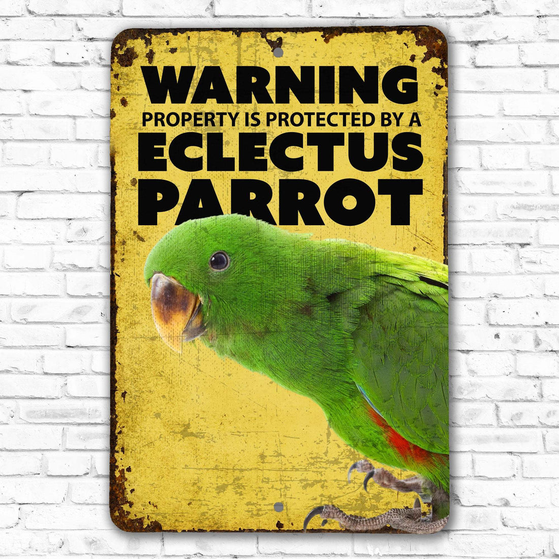 Eclectus Parrot Sign – The Posh Perch